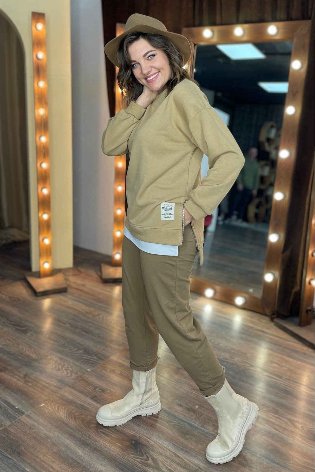 Джемпер 2101 кэмел Rumoda купить в интернет магазине Велесмода